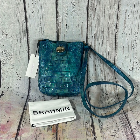 Brahmin | Bags | Brahmin Marley Tonic Melbourne Leather Crossbody ...